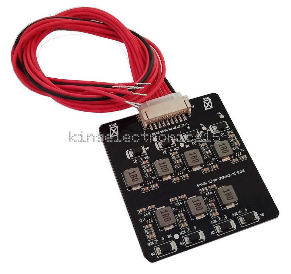3S 4S 6S 2~8S Li-ion Lifepo4 LFP Battery Active Equalizer BMS 1.2A ...