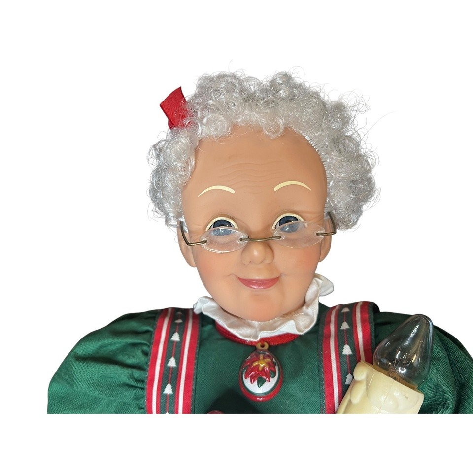 Christmas Holiday Creations Motion Animated Illuminated Mrs. Claus 24 ...