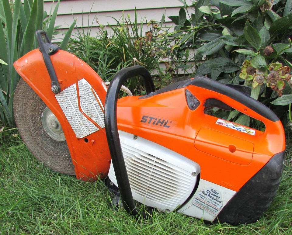 STIHL TS-500i CUTQUICK ELECTRONIC CONTROL 14 INCH CUT OFF SAW -. LOW ...