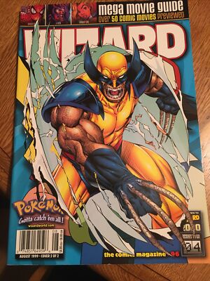 Wizard Comic Guide Magazine August 1999. Wolverine Cover 2 Of 2 | eBay
