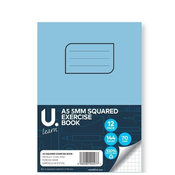 A5 Squared Paper Notebook | eBay UK
