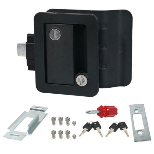 KingRVer RV Paddle Entry Door Lock Latch Handle Knob Deadbolt Camper ...