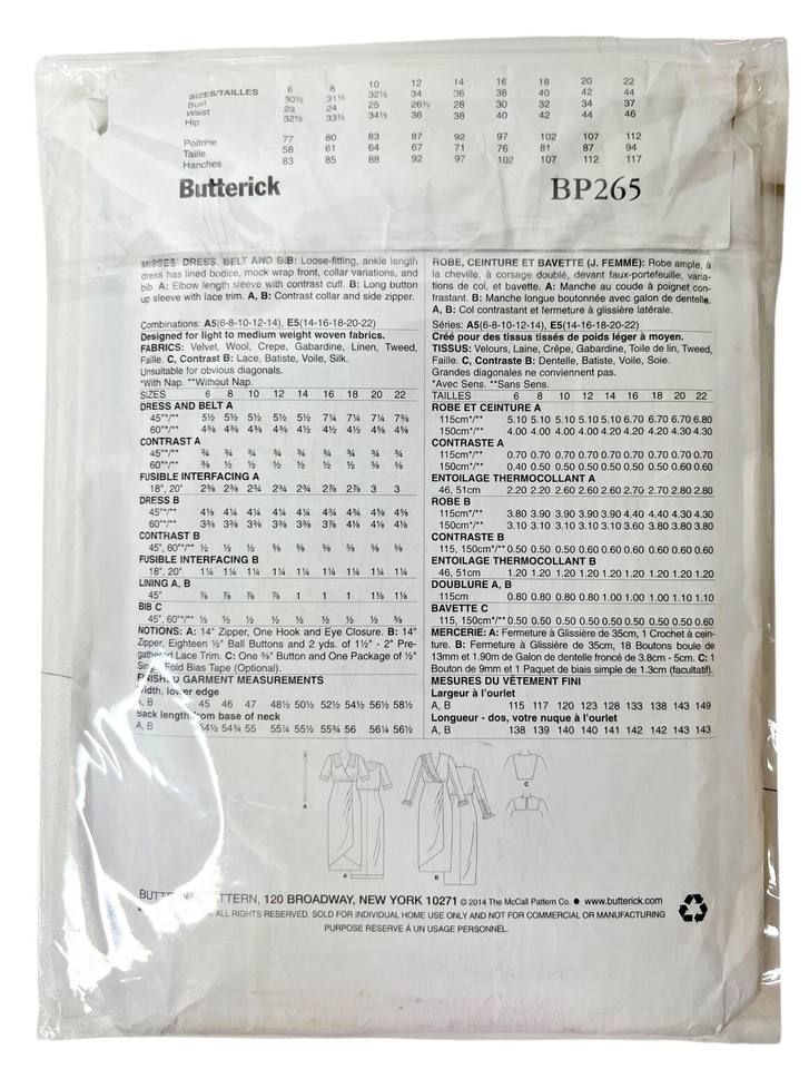Buyers Choice: Butterick Ladies Misses Women's Clothing Sewing Patterns ...
