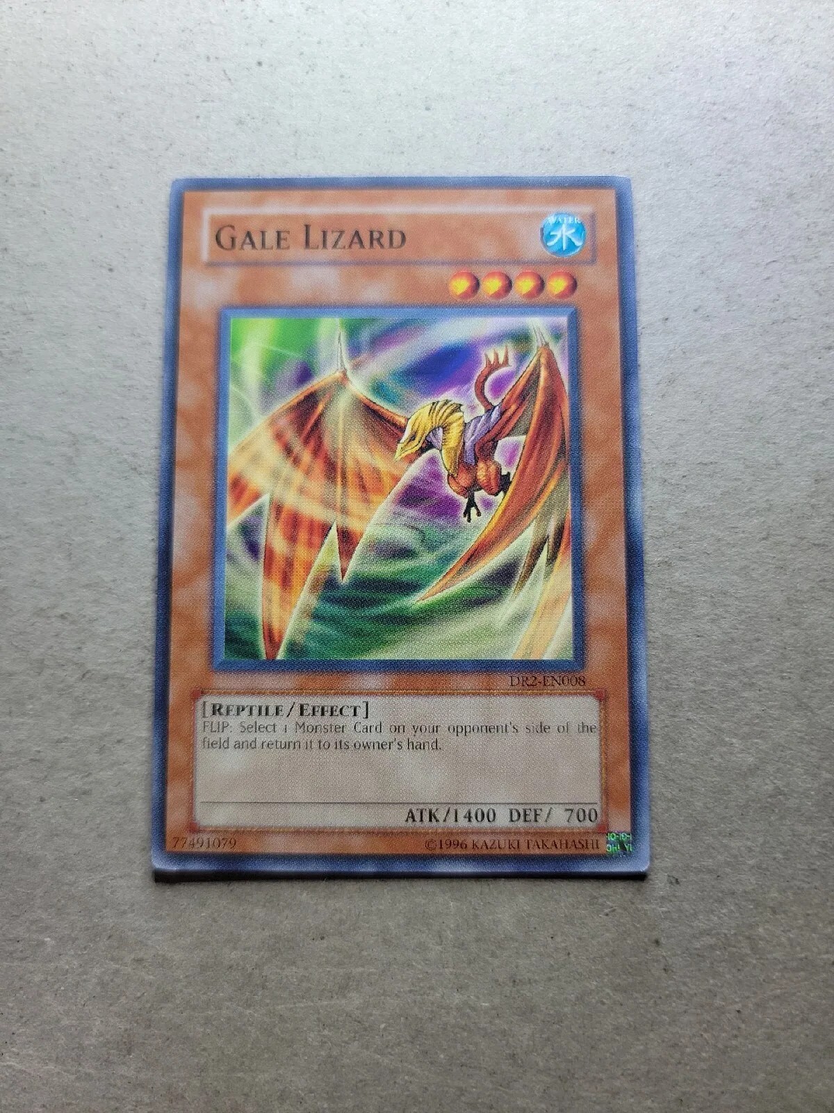 Gale Lizard - DR2-EN008 - Unlimited - YuGiOh-LP | eBay
