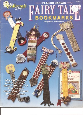 Needlecraft Shop Plastic Canvas Fairy Tale Bookmarks, Vicki Blizzard ...