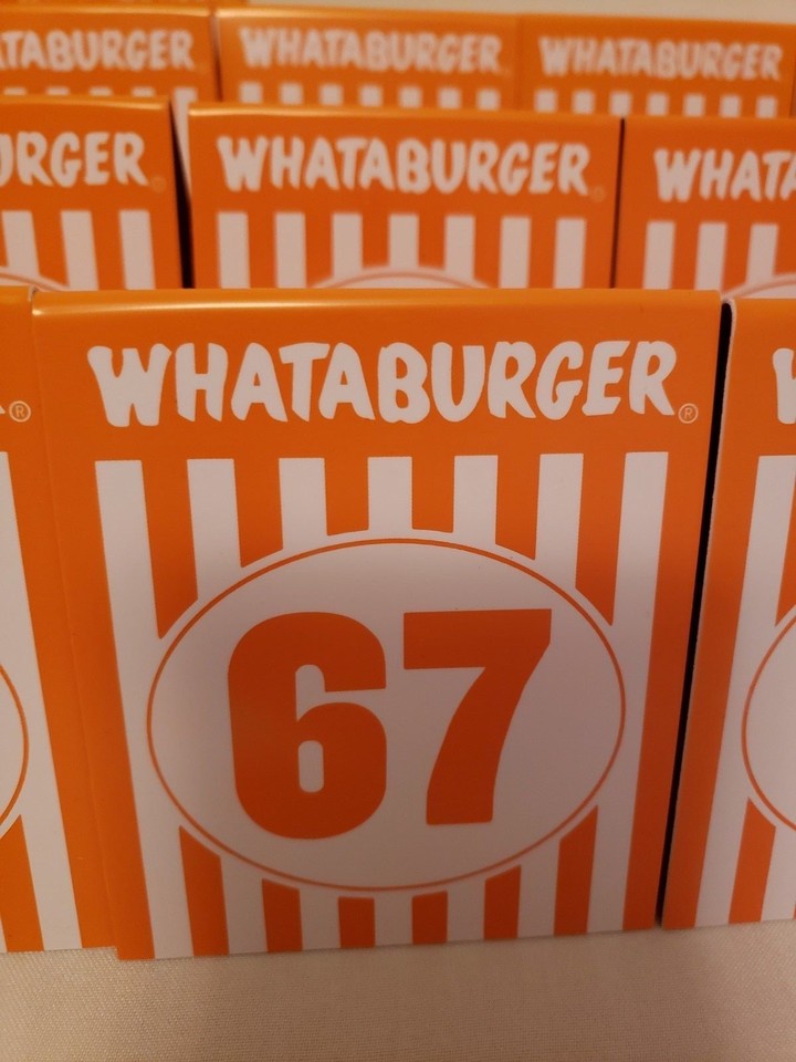 Individual WHATABURGER Restaurant Table Tent Numbers - Modern Glossy | eBay