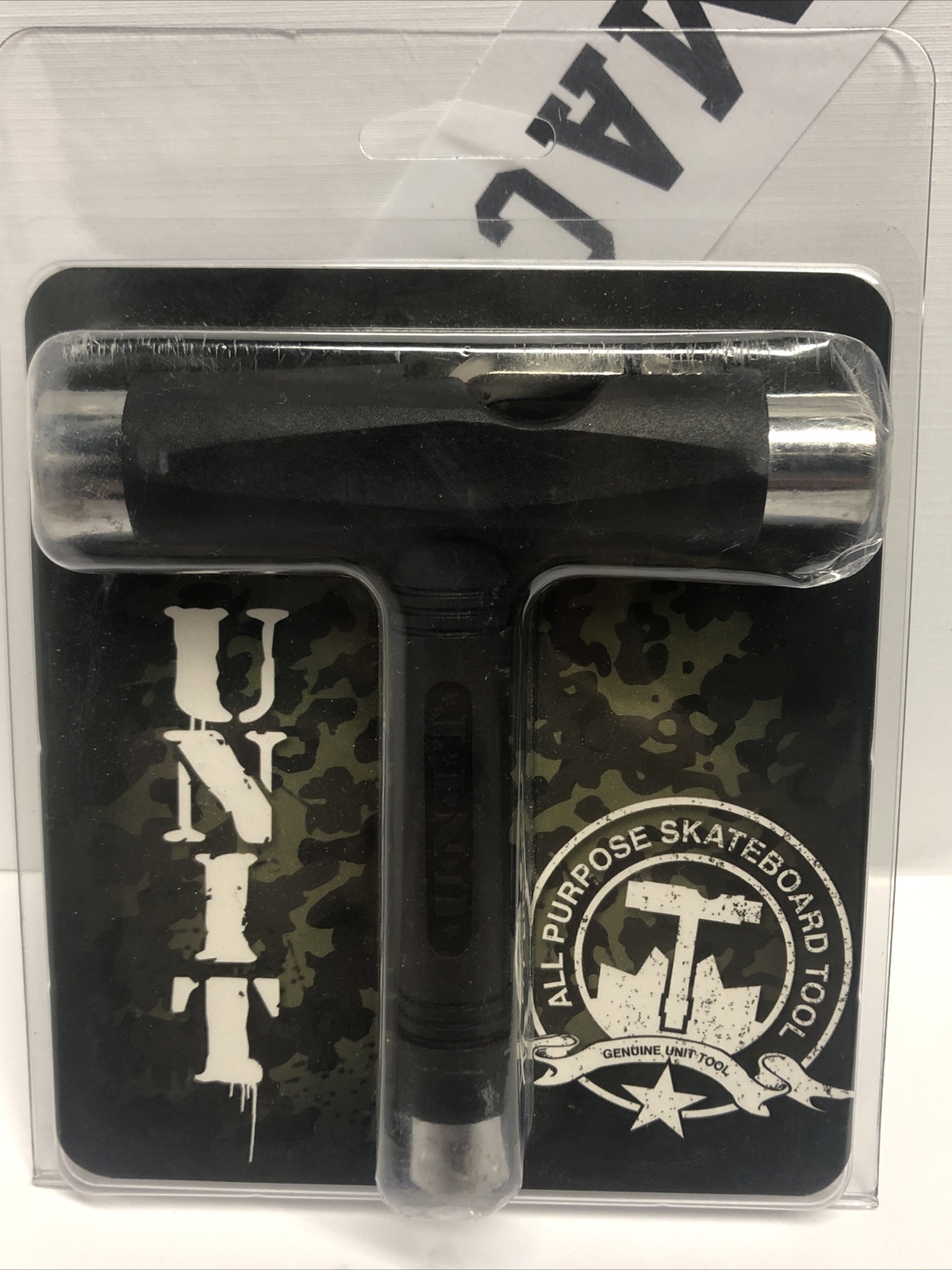 UNIT Multi-Functional All Purpose Skate Skateboard Tool - BLACK-4 in 1 ...