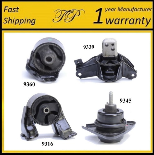 4 PCS Motor & Trans. Mount For 2010-2013 Kia Forte 2.0L - Manual Trans ...