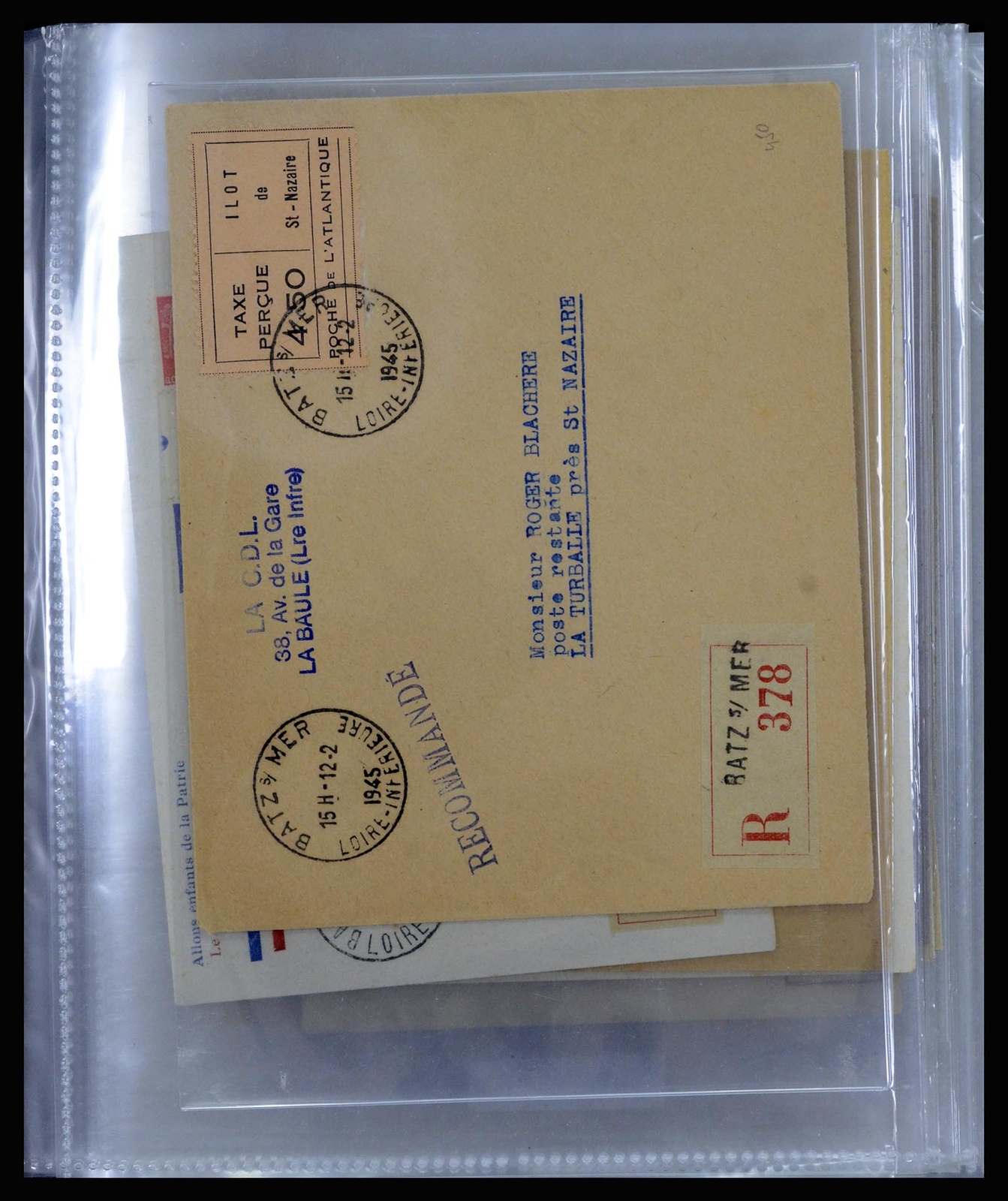 Lot 36556 Stamp collection German occupation France and liberation 1944 ...