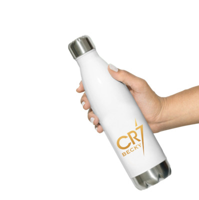 Personalised CR7 Aluminium Water Bottle - Name Football Soccer Portugal ...