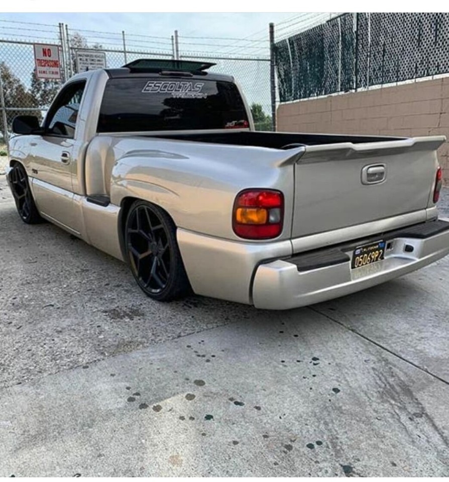 99 00 01 02 03 04 05 06 Chevrolet Silverado Step Side SS2 Wing Spoiler ...