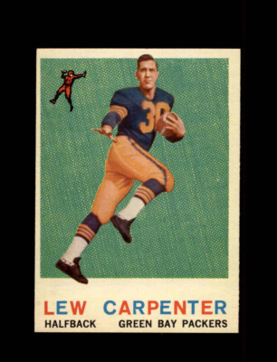 1959 LEW CARPENTER TOPPS #95 PACKERS *G5820 | eBay