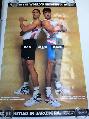 Vintage Reebok “ Who Is The World’s Greatest Athlete?” Dan Or Dave ...