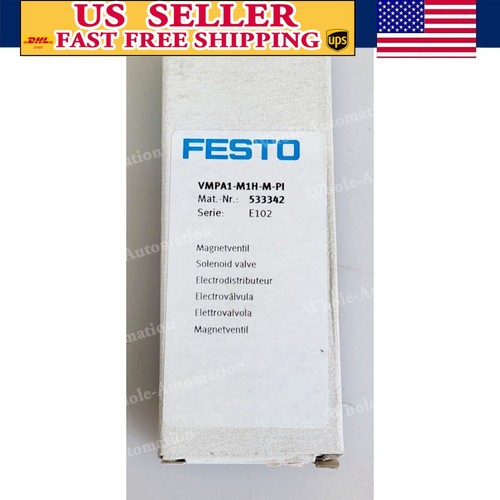 New VMPA1-M1H-M-PI Festo 533342 Fast Shipping Air Solenoid Valve | eBay