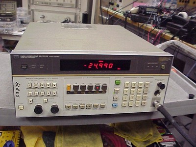 HP-8902A MEASURING RECEIVER 150KHZ TO 1300MHZ RANGE | eBay