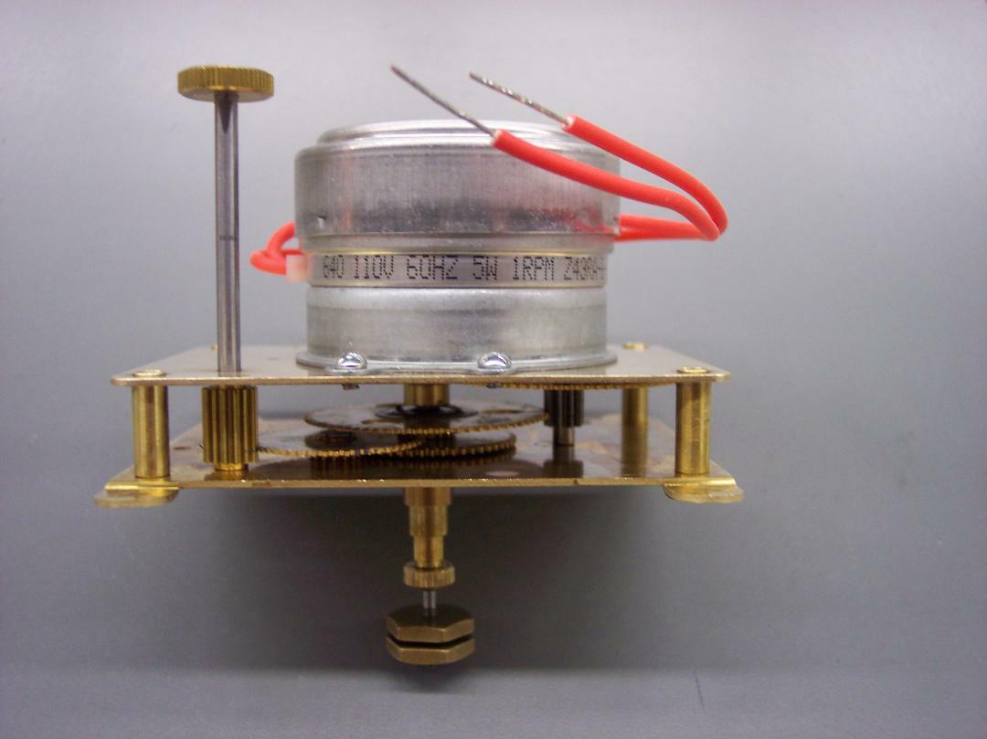New REAR SET Synchron LONG SECOND SHAFT Electric Neon Clock Motor ...