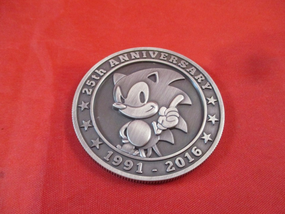 Sonic the Hedgehog 25th Anniversary Sega SDCC Limited Edition Promo ...