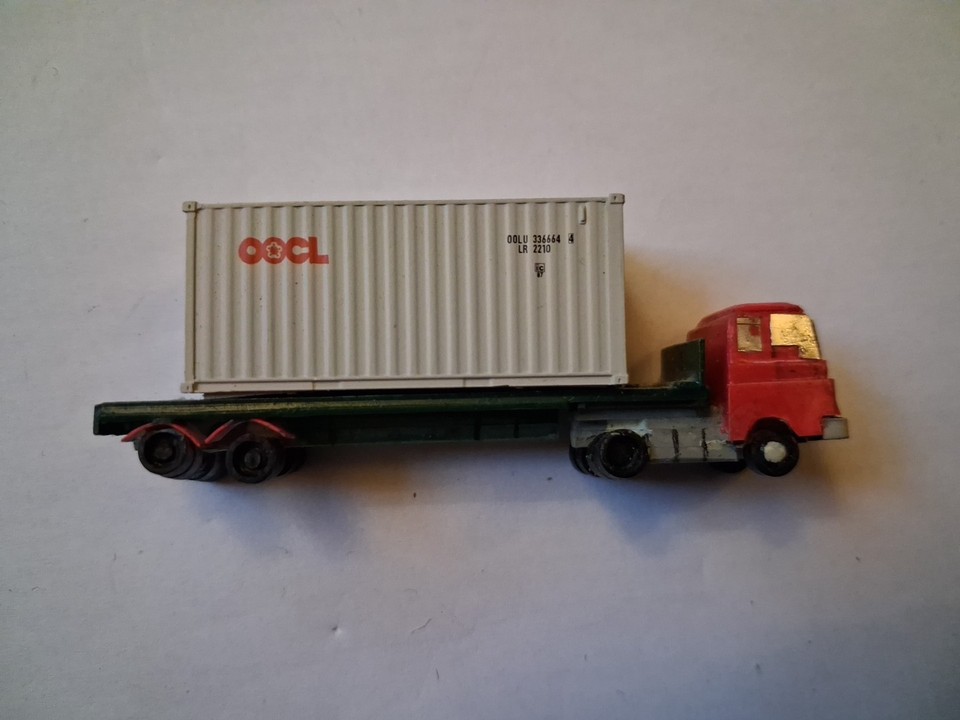 N Gauge Container Lorry Truck Plastic Model Railway Layout N Scale ...
