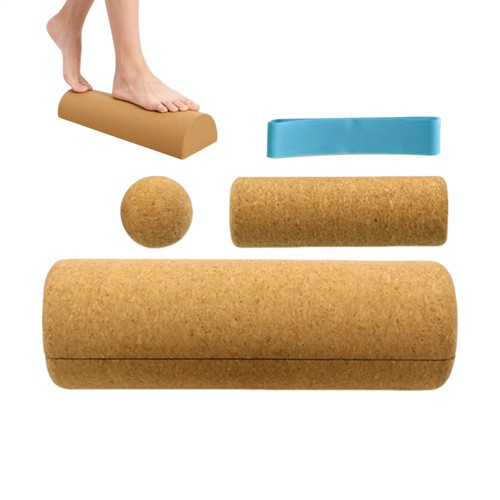 Balance Board Premium Cork Foot Strength & Balance Trainer for ...