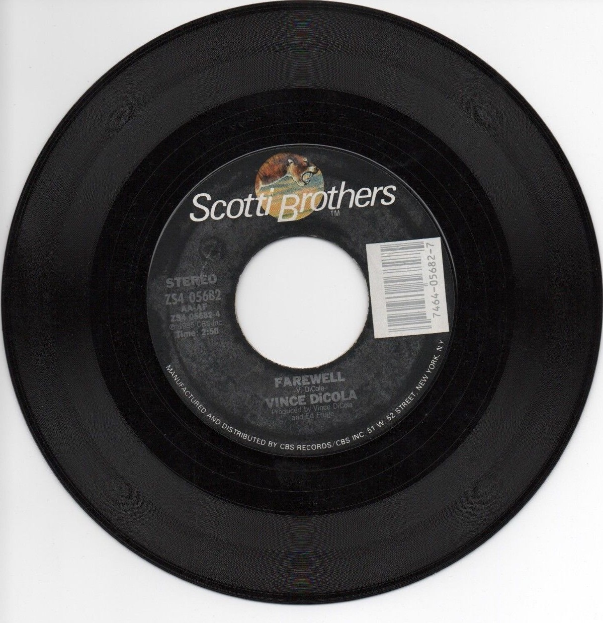 James Brown - "Living In America" b/w Vince DiCola - "Farewell" | eBay