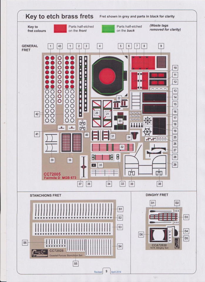 COASTAL-CRAFT MODELS 1/72 SCALE FAIRMILE D MGB673 COMPLETE RESIN KIT ...