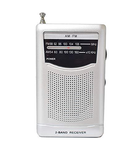 Portable Pocket Handheld AM FM Radio Battery Operated, Mini Radio, Long ...