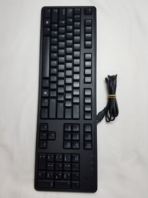 Desktop Computer Dell KB212-B USB Wired Quiet key Keyboard 104-Key ...