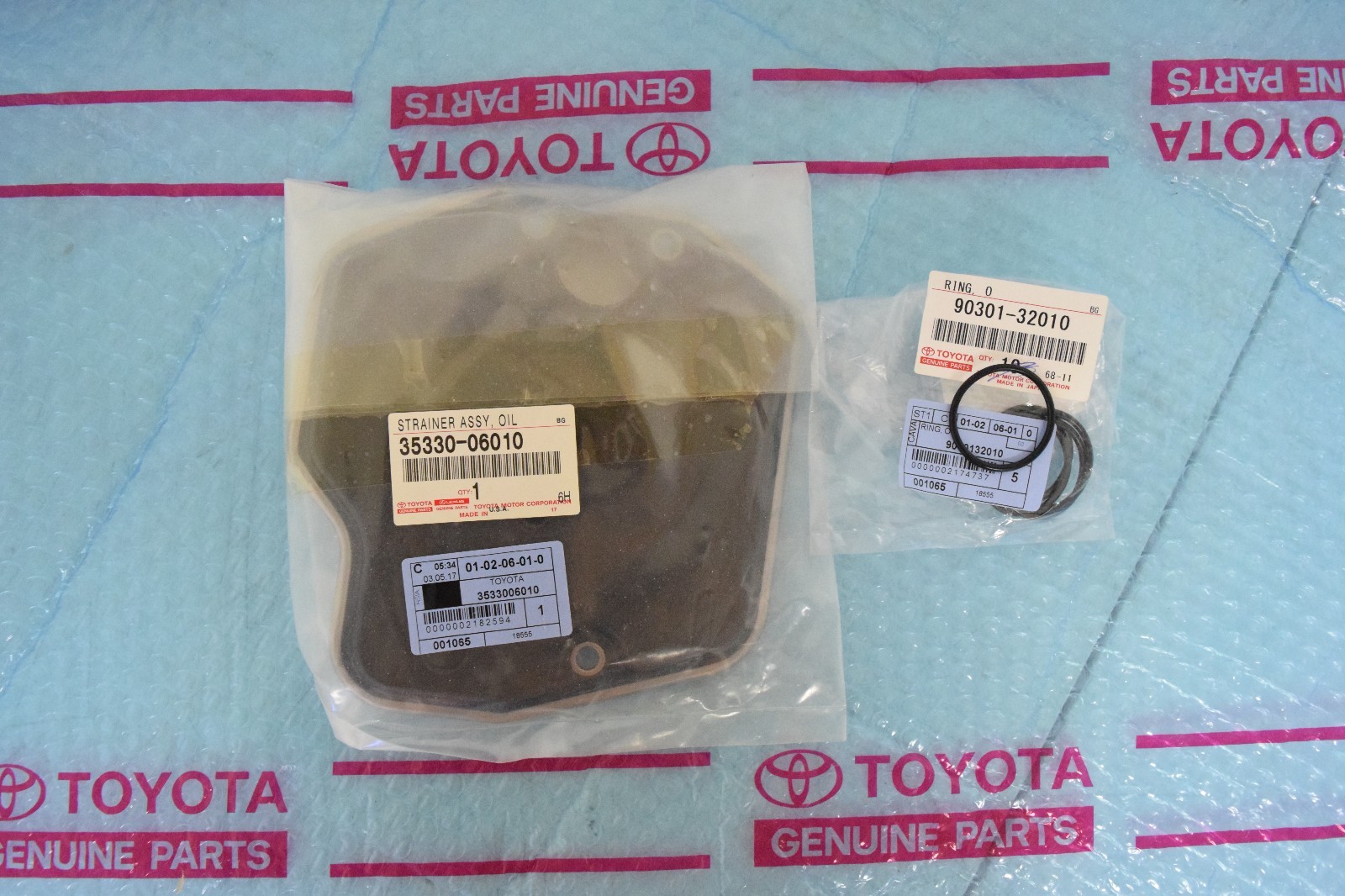 TOYOTA / LEXUS OEM TRANSMISSION OIL STRAINER & Seal 9030132010 and ...