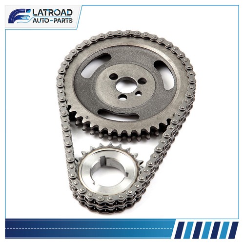 Timing Chain Kit For GM SBC V8 CHEVY HD DOUBLE ROLLER TIMING CHAIN 5.7L ...