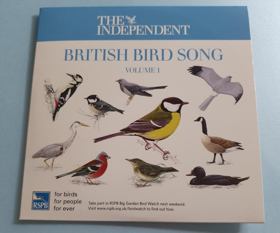 British Bird Songs - Volume 1 - 50 Bird Sounds/Songs - Promo Audio CD ...