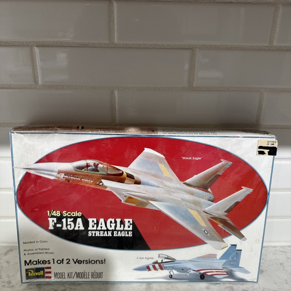 Revell F-15A Eagle Streak Eagle Model Kit 1:48 Scale H-288 New Sealed ...