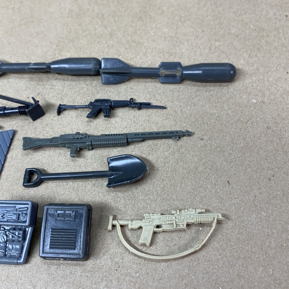 GI Joe Vintage Accessories Lot Weapons, Tools, Missiles READ | eBay
