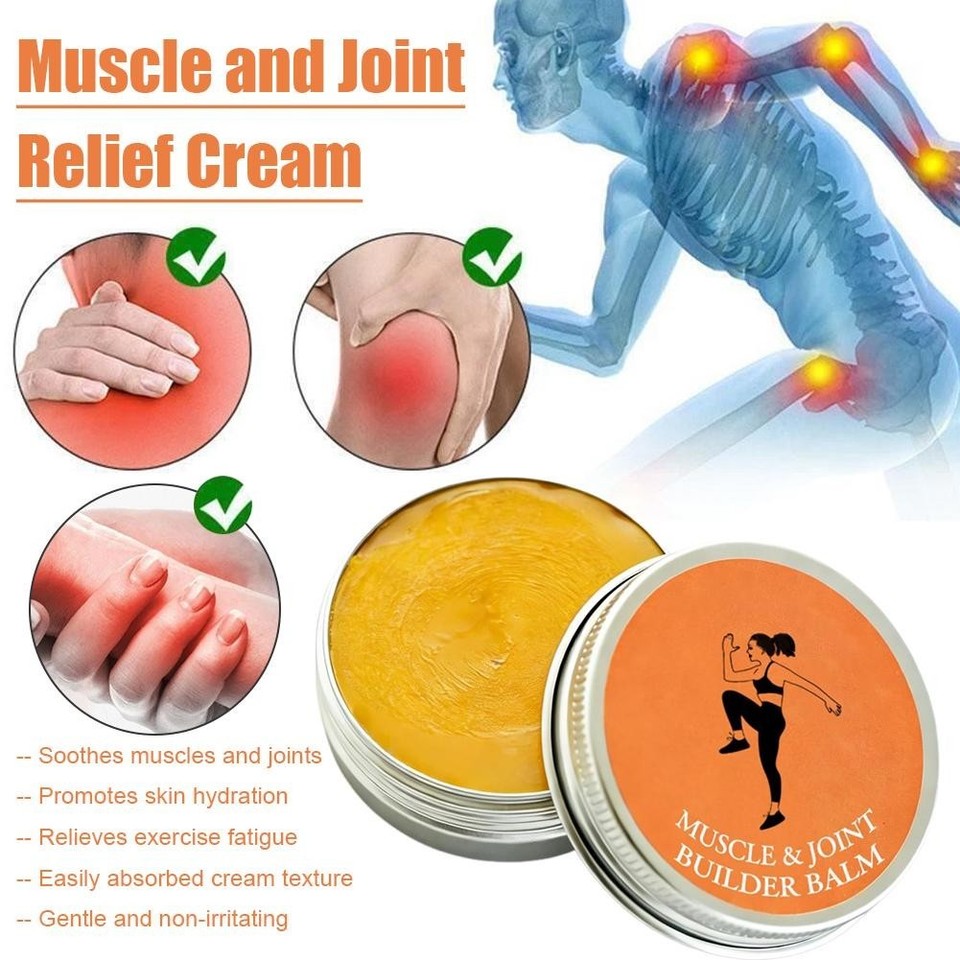 Muscle and Joint Balm, Muscle and Joint Builder Balm Beeswax Oil, | T ...