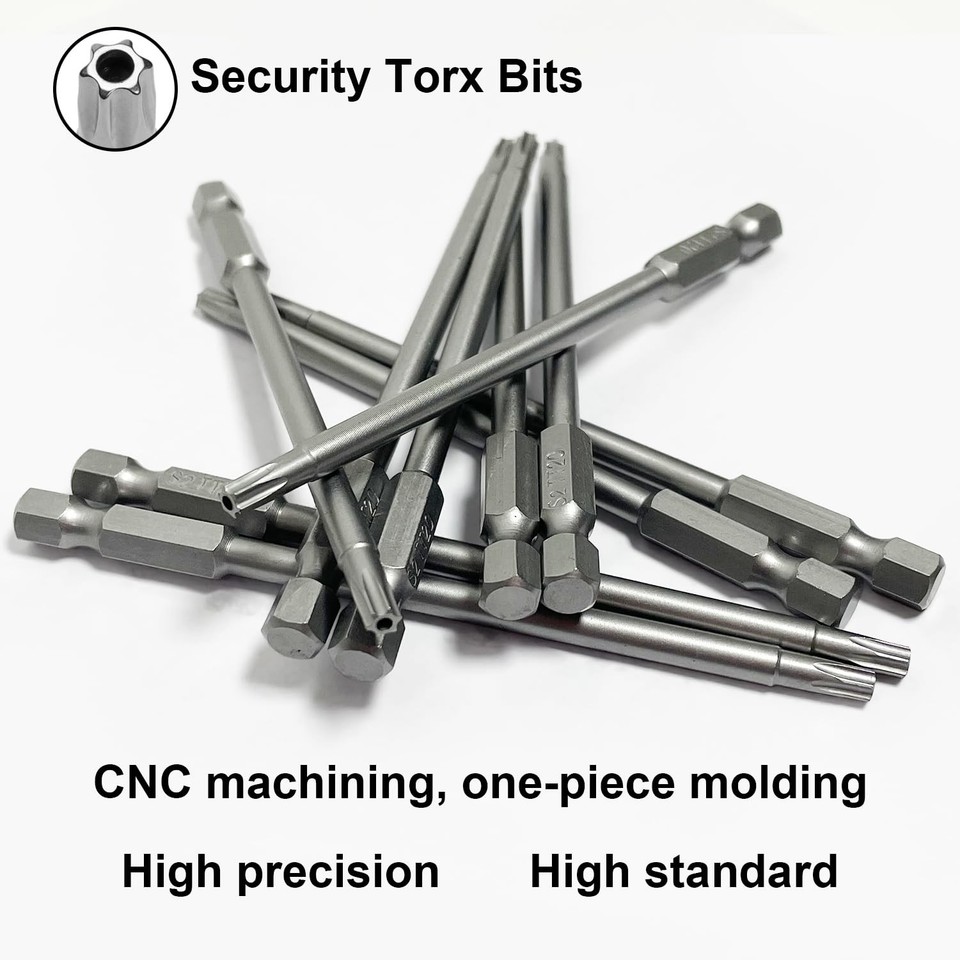 PTSLKHN 10PCS T25 Torx Screwdriver Bit Sets, 4‘’Length Magnetic T25 ...