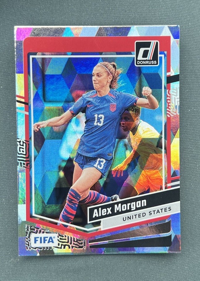 Alex Morgan 2023-24 Donruss Soccer SP Cubic Foil Parallel Card #64 | eBay