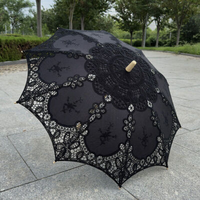 Lace Embroidery Sun Lace Umbrella Retro Princess Dance Umbrella - 3 ...