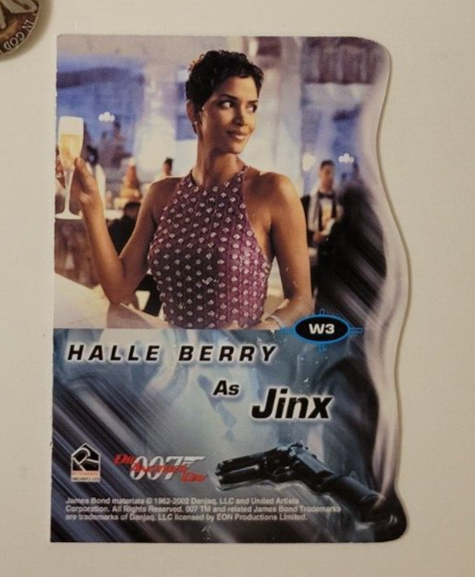 HALLE BERRY 2002 JAMES BOND 007 Die Another Day W3 CHASE CARD Jinx ...