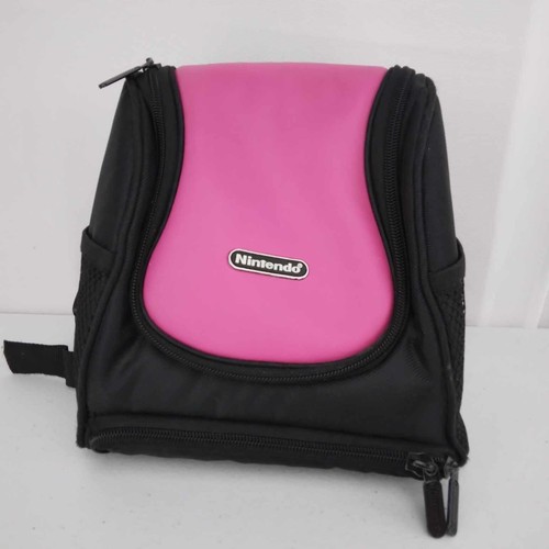 Nintendo Mini Backpack Gameboy/DS 2DS 3DS Black Pink Carrying Travel ...