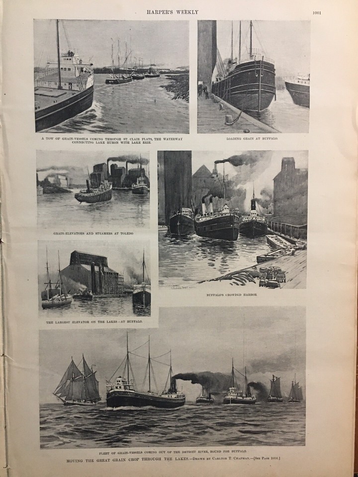 Brooklyn -Great Lakes Ships 1897 Alaska Gold-British Columbia Canada ...