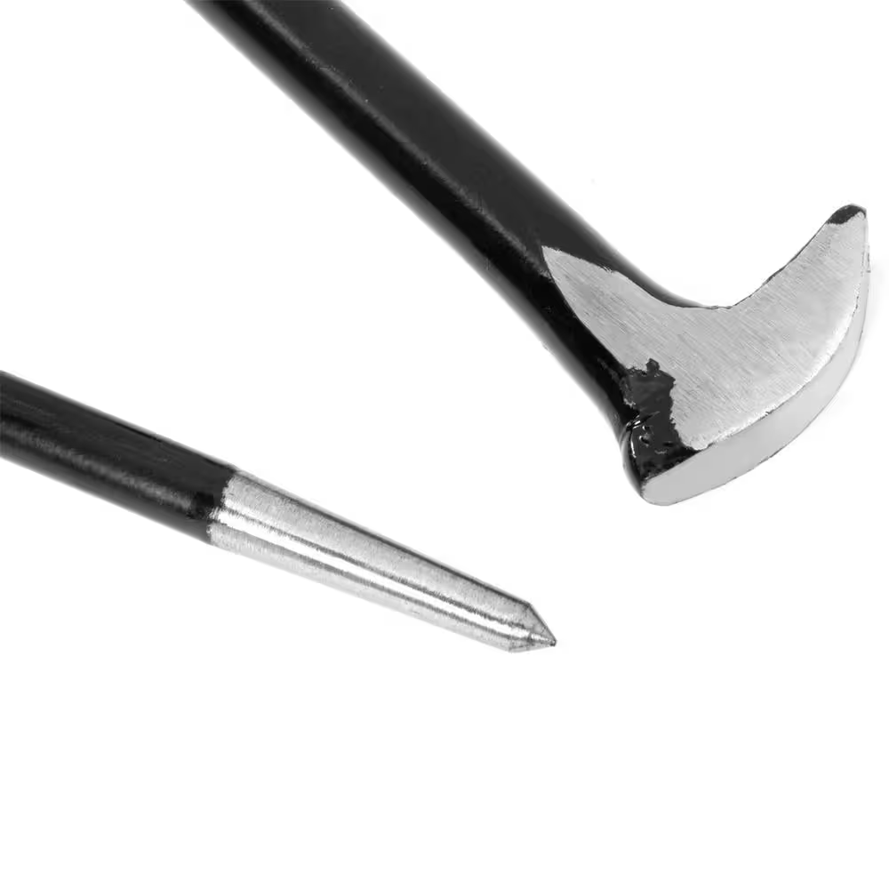 Heel Pry Bar Pointed Head Heavy-Duty Crows Foot Set (4-Pc) -Sizes:6",13 ...