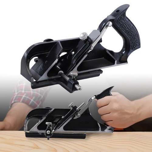 Rebate Plane Ductile Iron Hand Plane T12 Blade with Adjustable Fence ...