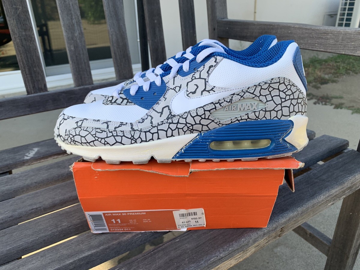 Nike Air Max 90 HUF Hufquake 2007 Cement Atmos Size 11 270 Nike Air Max 90 HUF Hufquake 2007 Cement Atmos Size 11 270