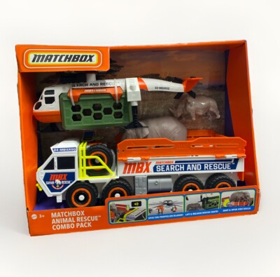 Matchbox Animal Search And Rescue Combo Pack - Save The Animals! New | eBay