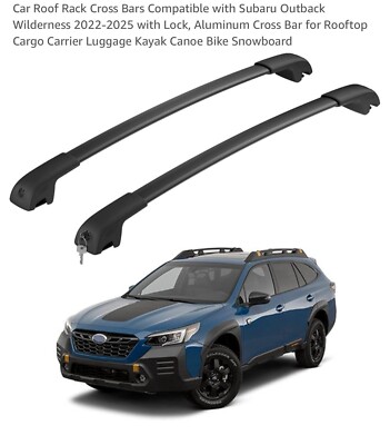 HmmtyRack Car Roof Rack Cross Bars For Subaru Outback Wilderness 2020 ...