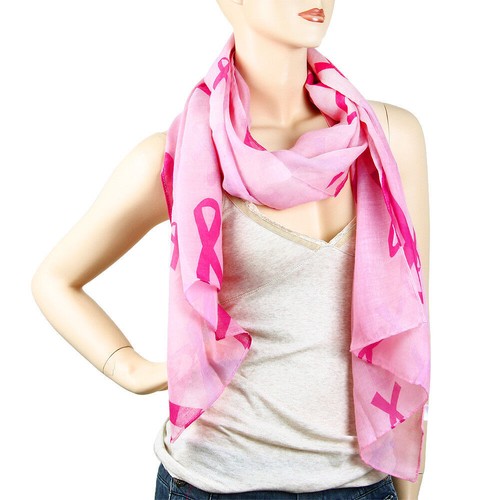 Pink Ribbon Breast Cancer Awareness Scarves or Infinity Loop Scarf | eBay