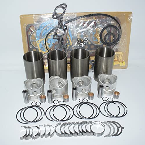V2607 V2607T Overhaul Rebuild Kit (not included Valves kit) for Kubota ...