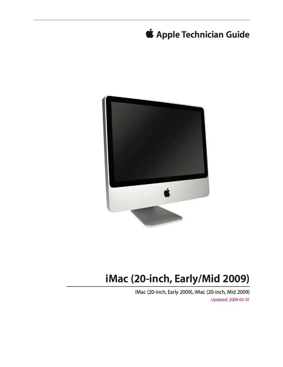 2009 Imac 20 Inch