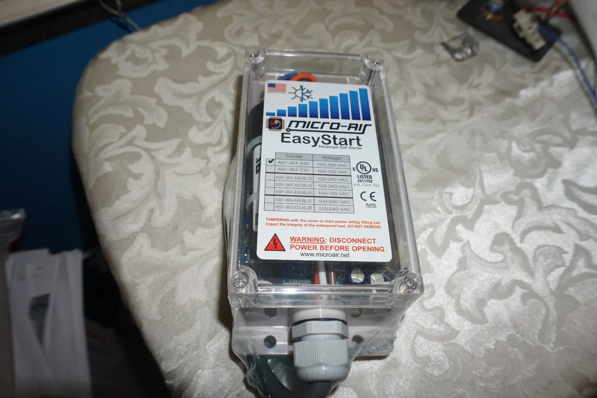 Installing The Micro-Air EasyStart Soft Starter On The, 52% OFF