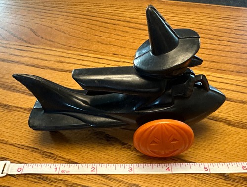 Vintage Halloween Kokomold Rosbro Witch Rocket Car Plastic Candy ...