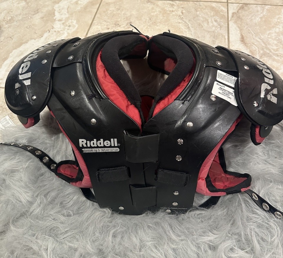Riddell Kombine SK S 38”- 40”/ 17”-18” With RipKord Football SHOULDERS ...